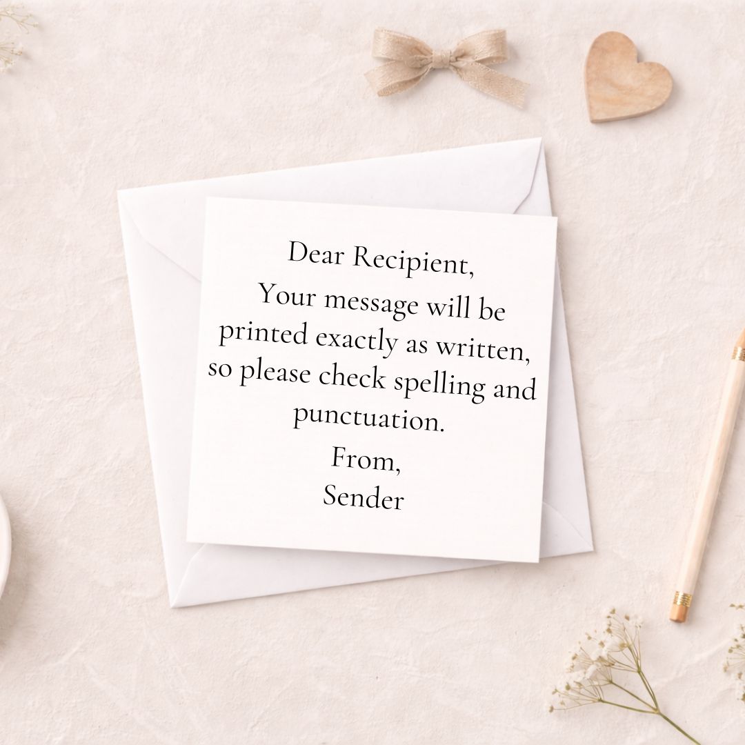 Personalised Wedding Card - Bride & Groom Illustration – Rosewood Cards